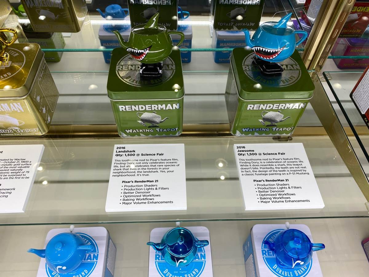 SIGGRAPH 2023: 20 Years of Pixar's Walking Teapots - LaughingPlace.com