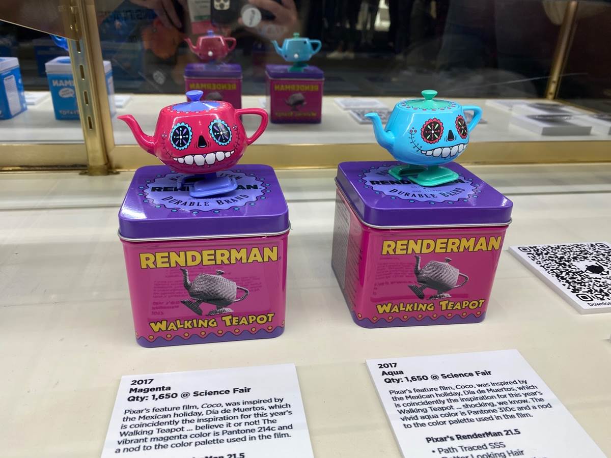 SIGGRAPH 2023: 20 Years of Pixar's Walking Teapots - LaughingPlace.com