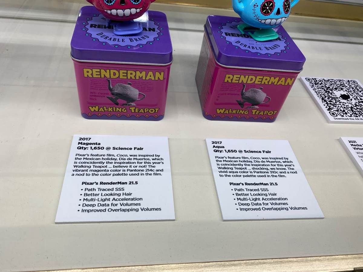 SIGGRAPH 2023: 20 Years of Pixar's Walking Teapots - LaughingPlace.com