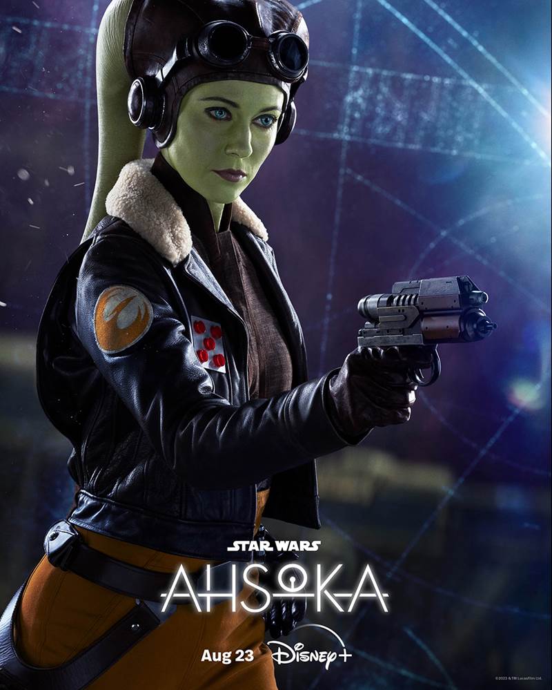 "Star Wars: Ahsoka" Character Posters Released Featuring Characters from the Light and Dark ...