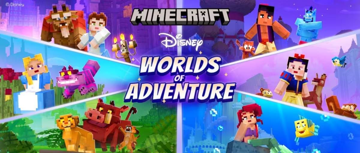 The Magical World of Disney Returns to Minecraft With Many Popular ...