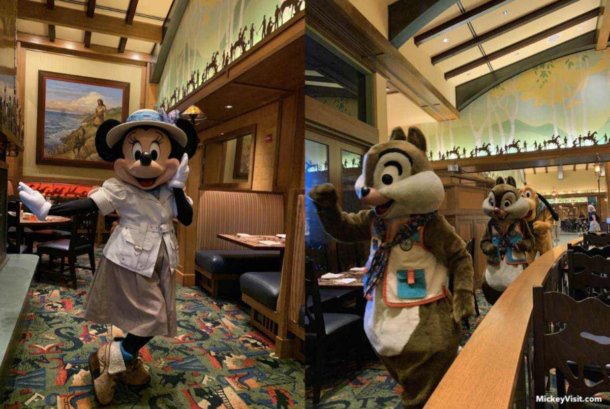 Meet Mickey and Friends Tableside at Popular Disneyland Character Meals ...