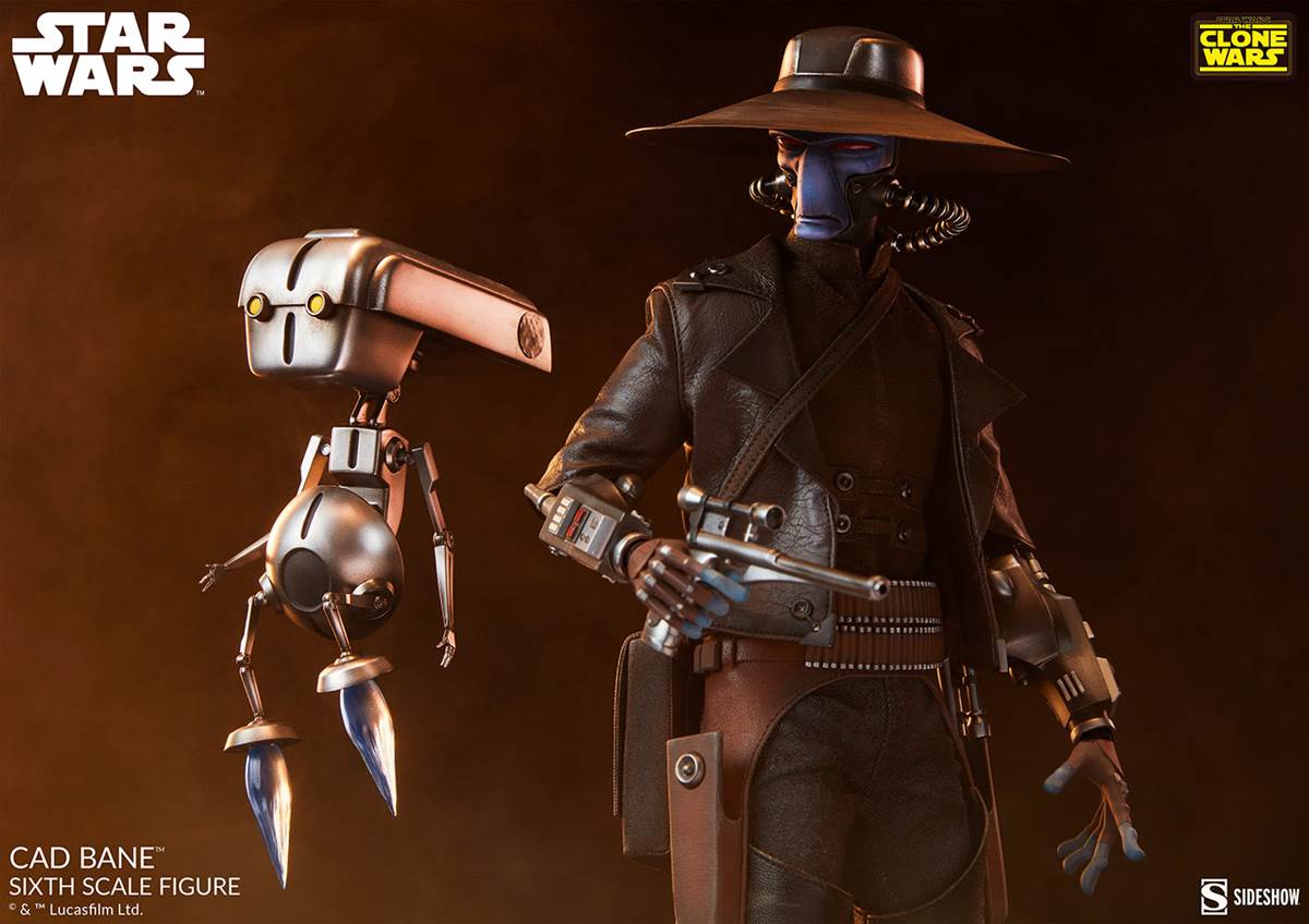New Star Wars Cad Bane and Chopper Collectible Figures Available for ...