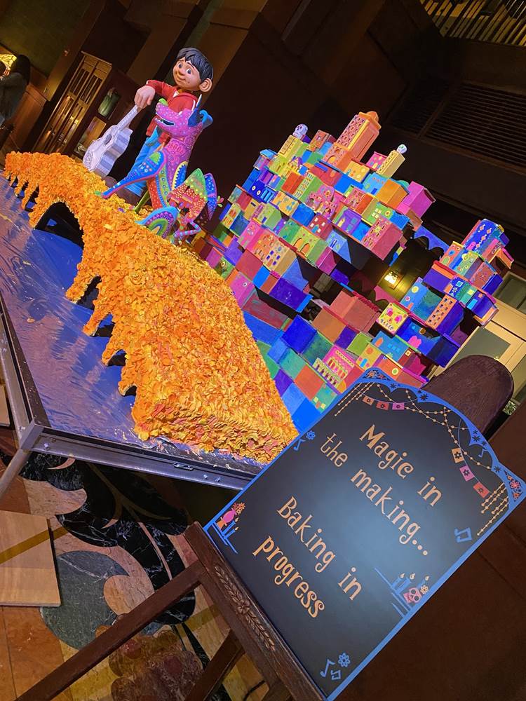 Photos: "Coco" Chocolate Sculpture Arrives at Disney's Grand ...