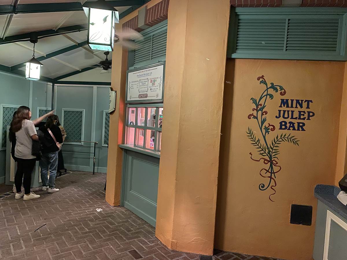 Photos: Disneyland's Mint Julep Bar Reopens - LaughingPlace.com