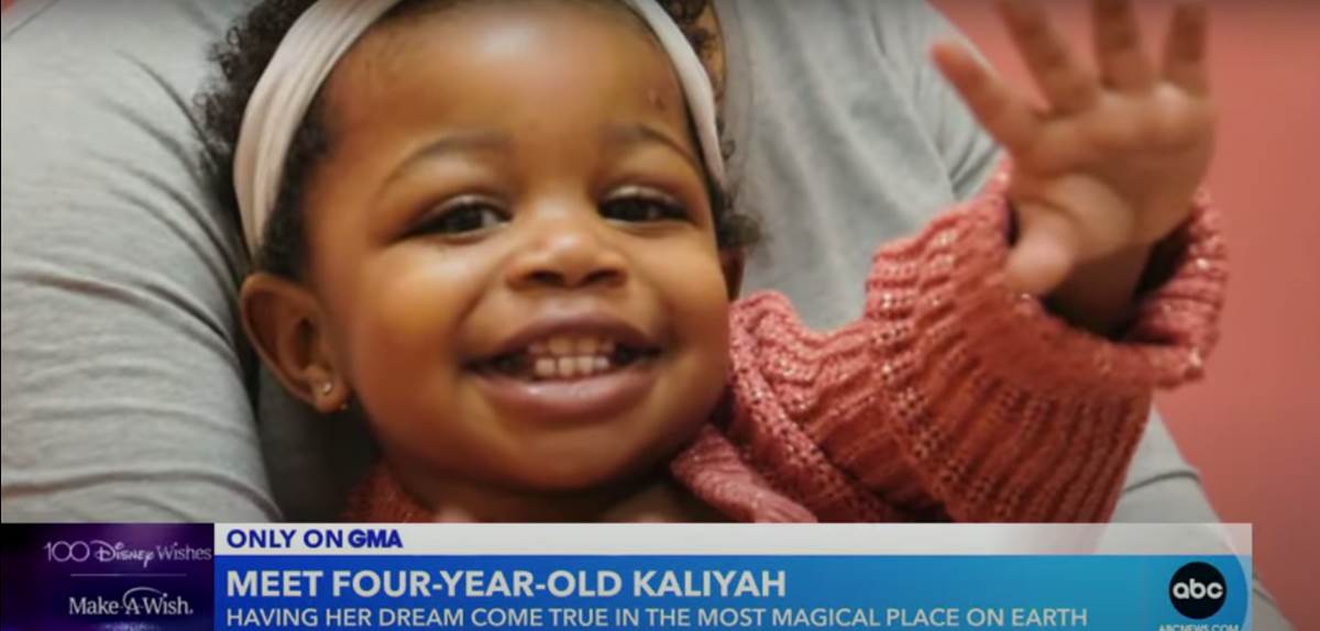 100 Disney Wishes: Kaliyah's Story - LaughingPlace.com