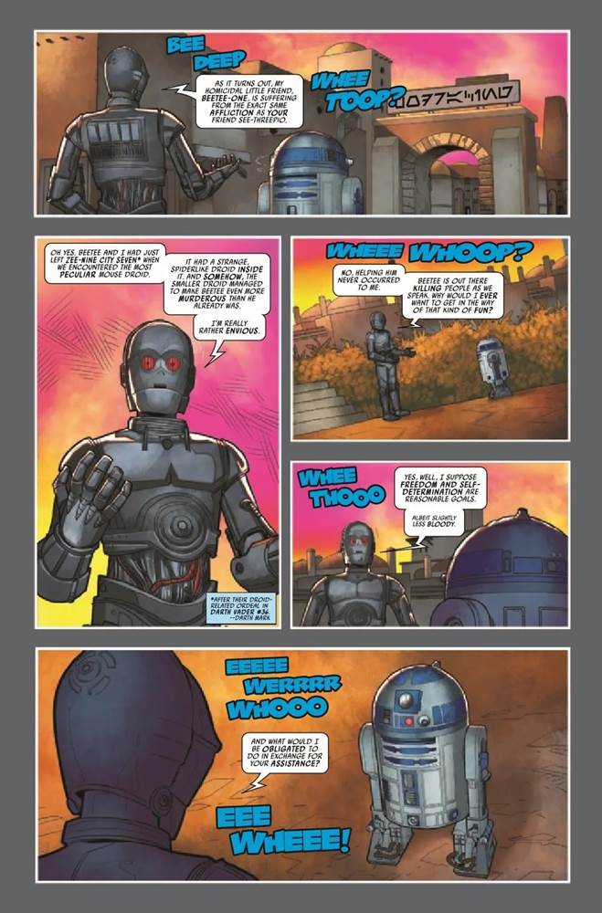 Comic Review - R2-D2 Teams Up with the Murderous Triple-Zero in "Star ...