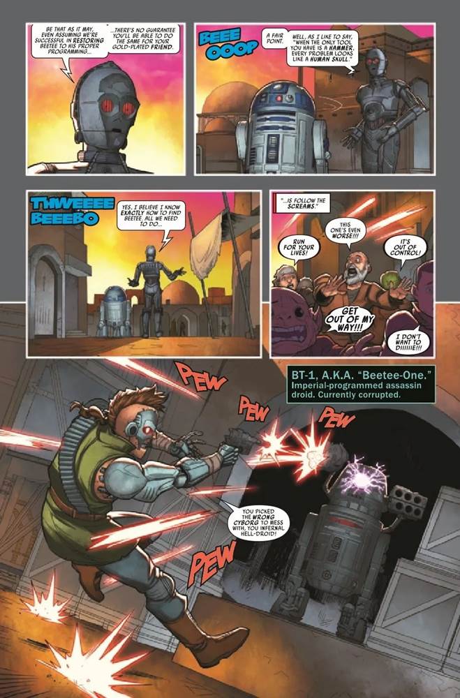 Comic Review - R2-D2 Teams Up with the Murderous Triple-Zero in "Star ...