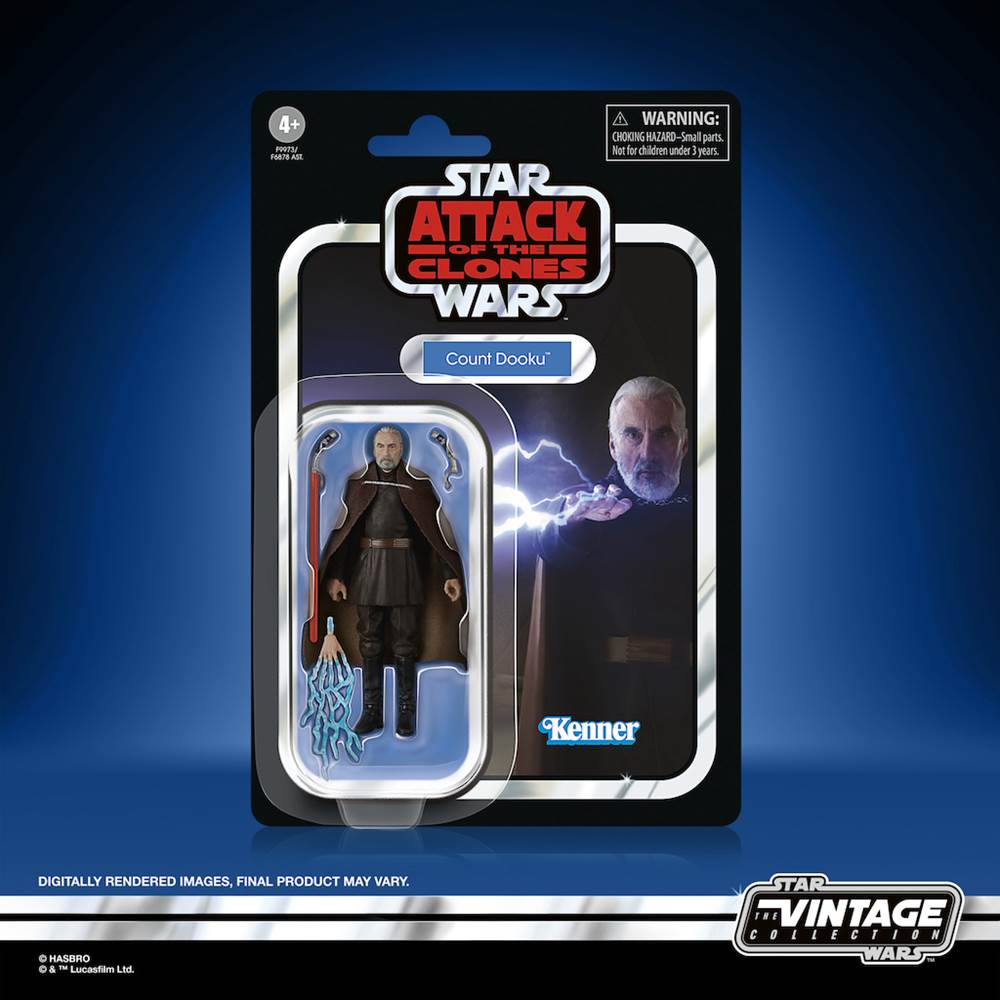 Count Dooku, Young Anakin Join Hasbro's Black Series and Vintage ...