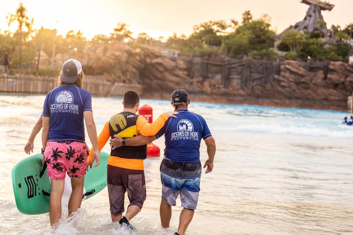 Disney's Typhoon Lagoon Hosts Accessible Surfing Event for Individuals ...