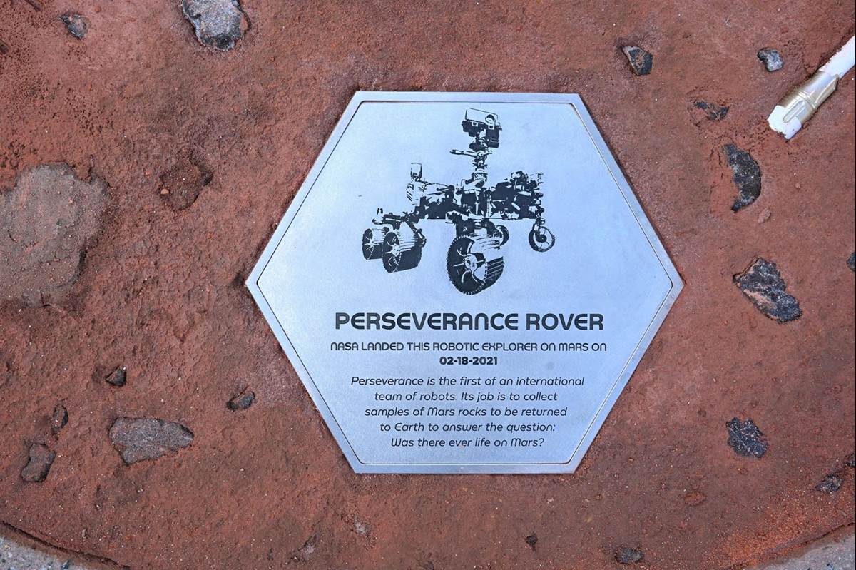 New NASA Perseverance Mars Rover Display Added Outside Mission: SPACE ...