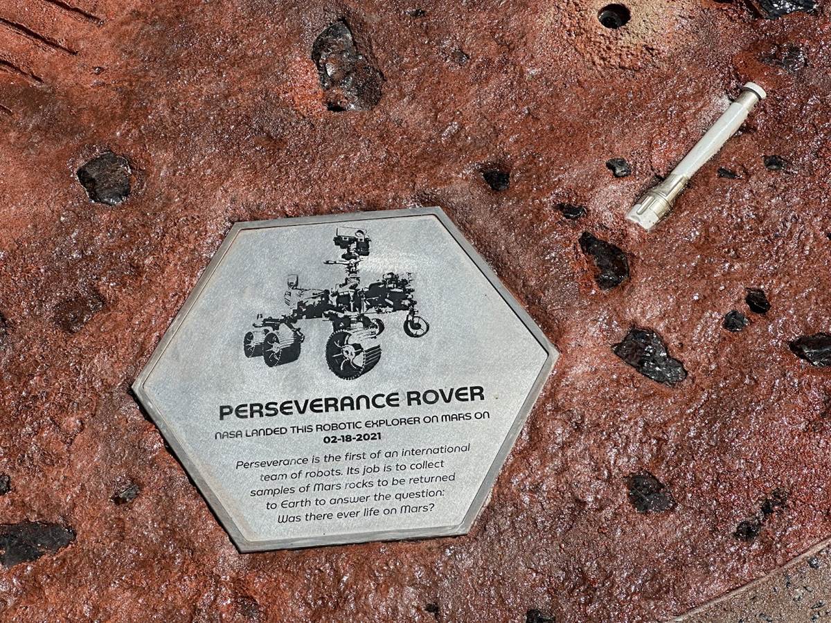 New NASA Perseverance Mars Rover Display Added Outside Mission: SPACE ...