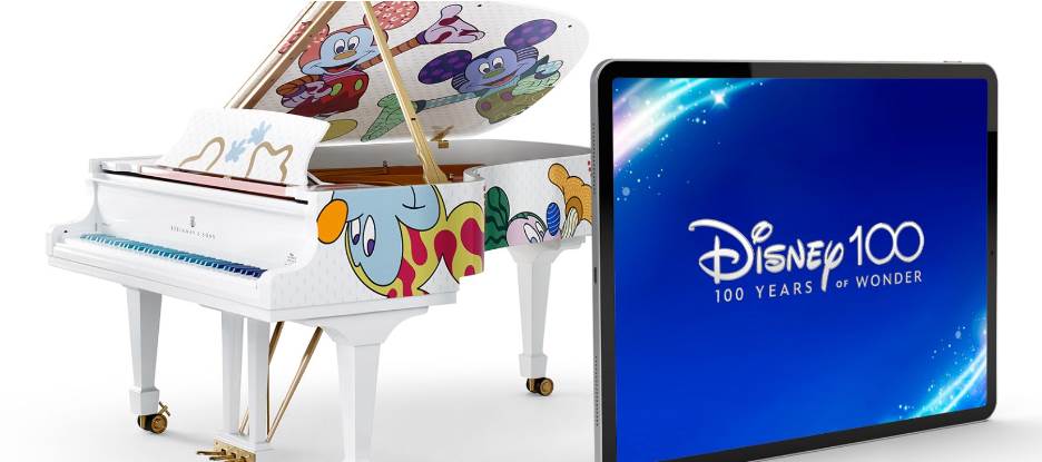 New Steinway X Disney Mickey Mouse Limited Edition Piano ...