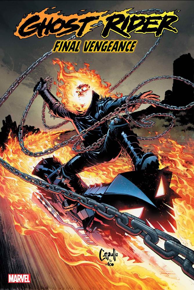 A New Ghost Rider Rises on Cover of Marvel's "Ghost Rider: Final ...