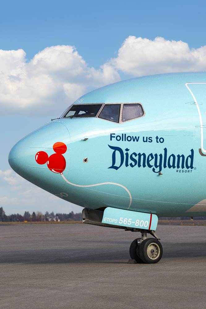 Alaska Airlines Debuts New Mickey's Toontown Themed Livery ...