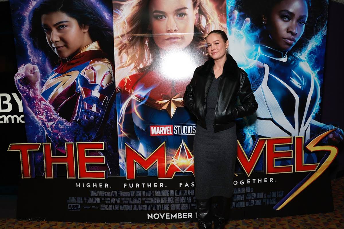 Brie Larson Surprises Marvel Fans at a New York City Screening of “The ...