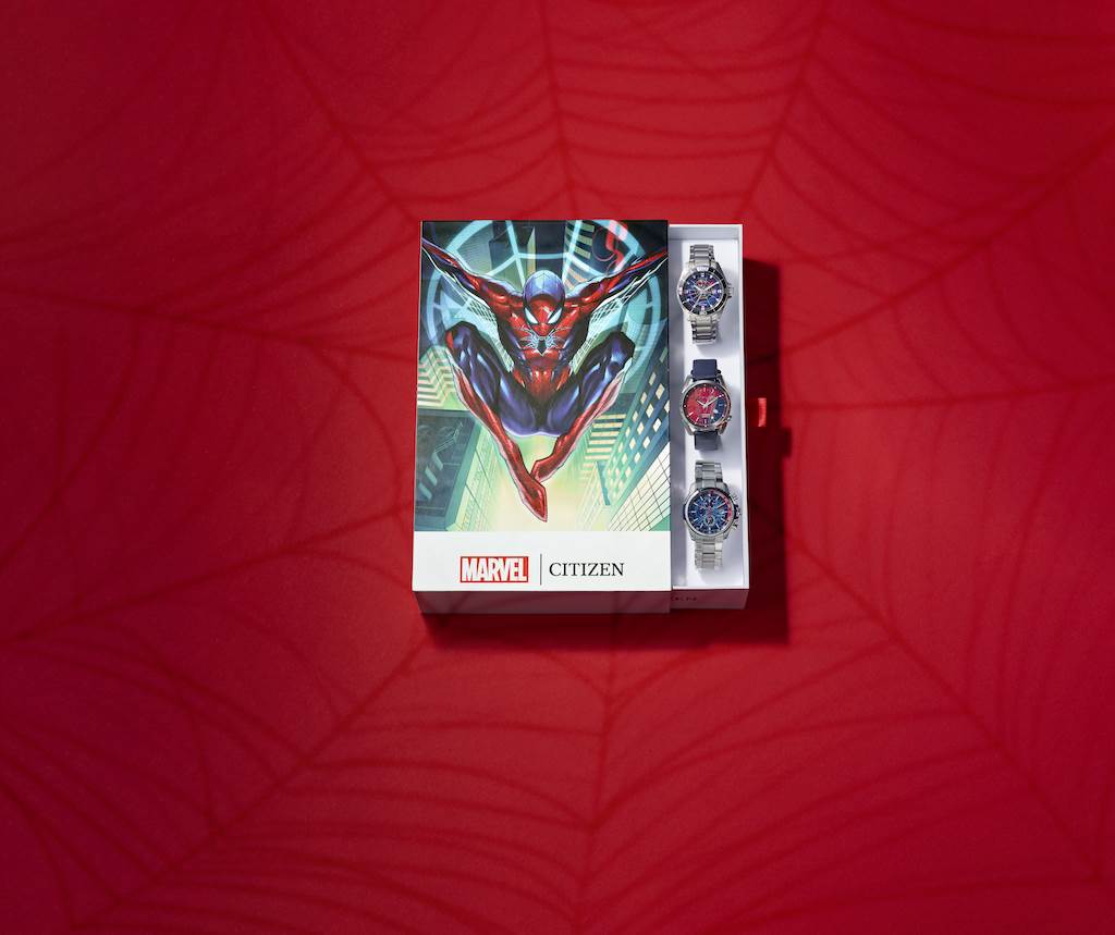Citizen Rounds Up 3 Signature Spider-Man Timepieces for Ultra Limited ...