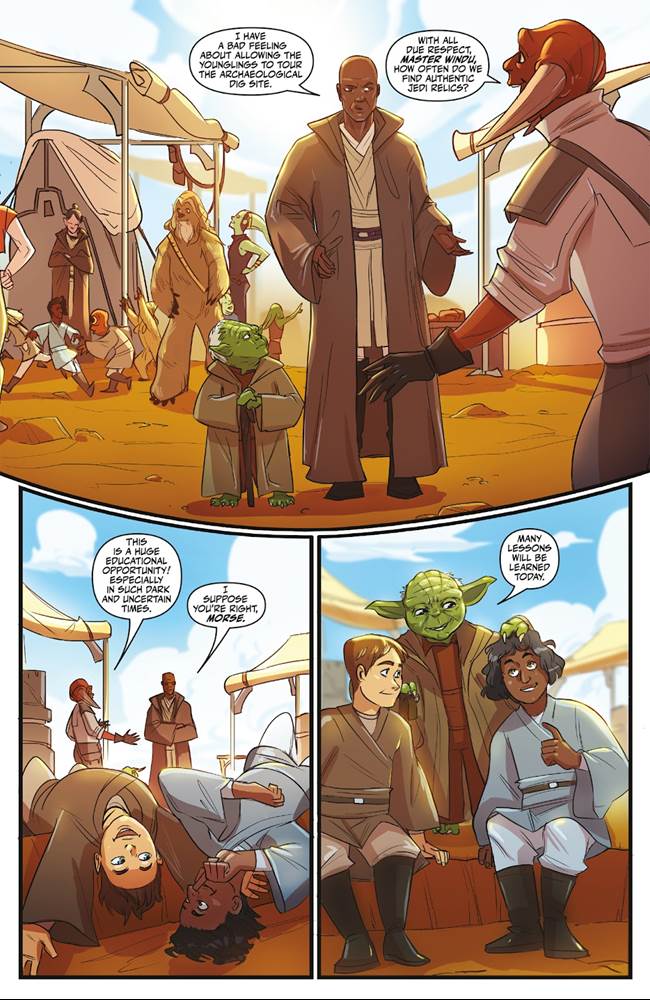 Comic Review - Mace Windu and Master Yoda Confront a Mysterious Enemy ...