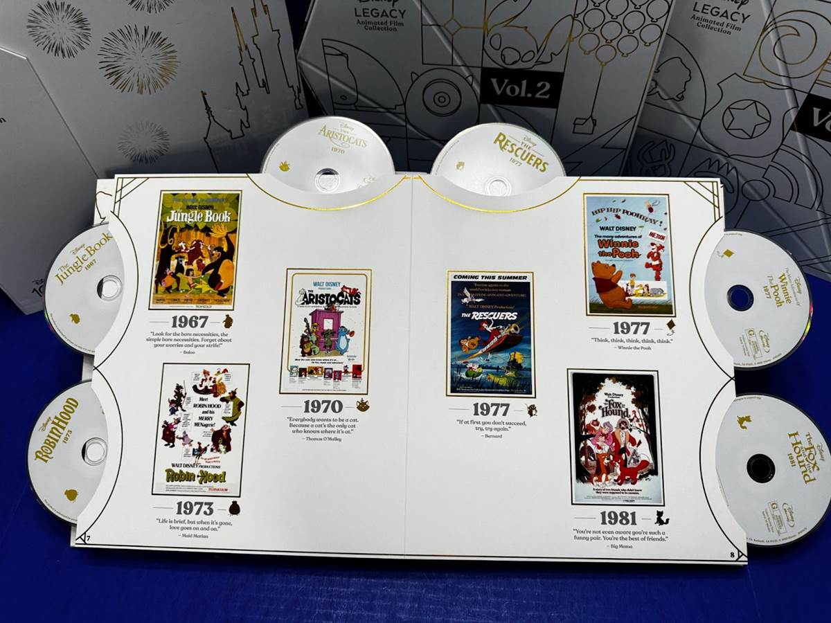 Blu-Ray Review: Disney Legacy Animated Film Collection