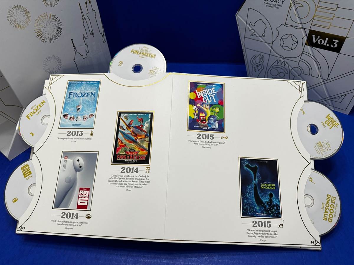 Blu-Ray Review: Disney Legacy Animated Film Collection