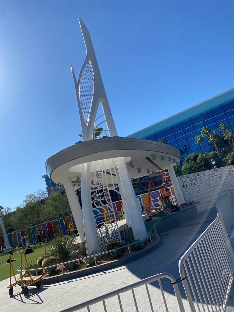 Photos: Construction Nears Finish Line on New Downtown Disney Stage ...