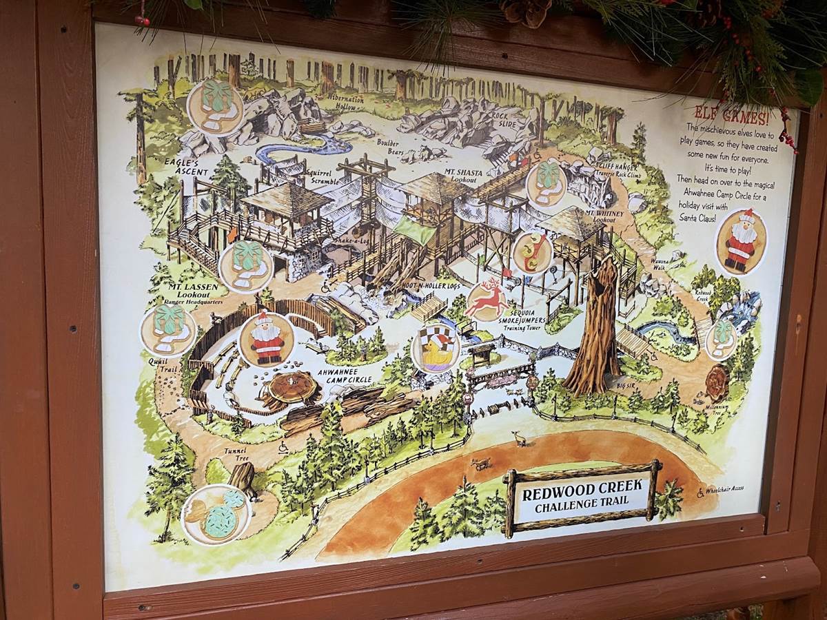 Photos: Santa Pays a Holiday Visit to the Redwood Creek Challenge Trail ...