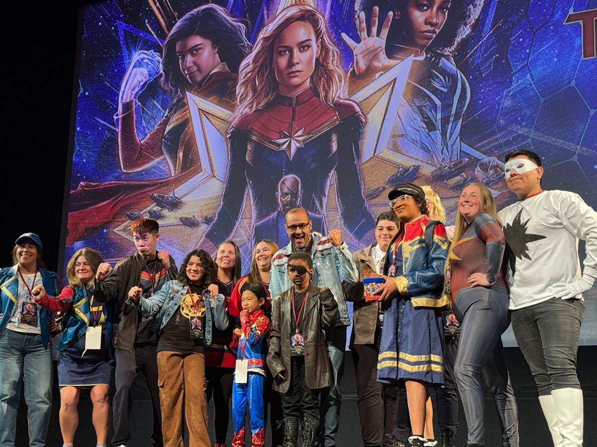 Photos: "The Marvels" Opening Night Fan Event at Disney's El Capitan ...