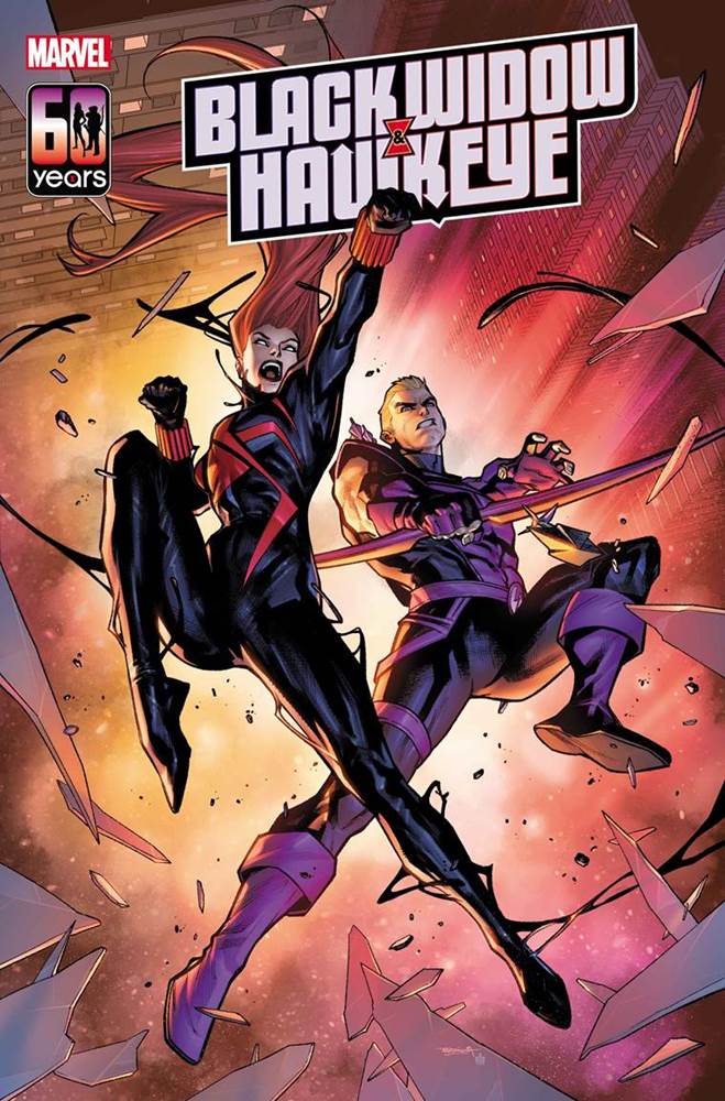 Two of Marvel's Most Iconic Heroes Unite in New "Black Widow & Hawkeye" Comic Series ...