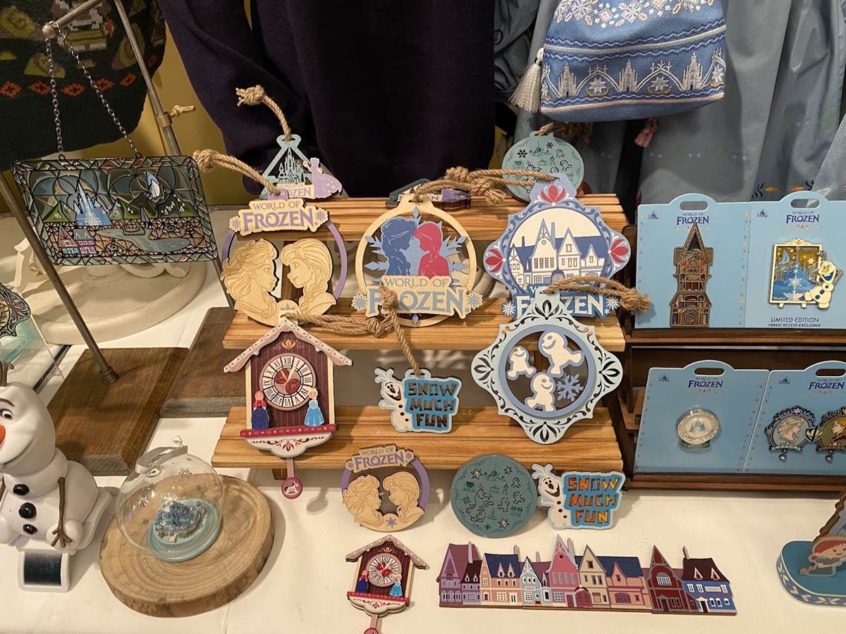 World of Frozen Reveals Merchandise and Meals For Opening ...