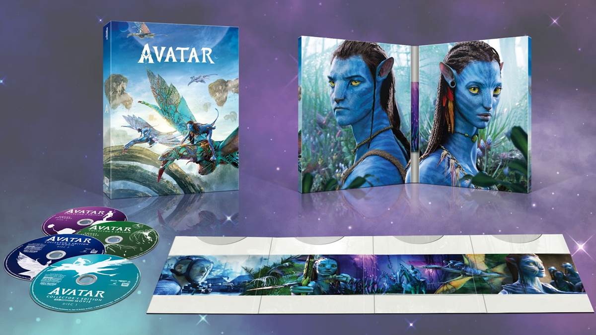 4K/Blu-Ray: "Avatar" and "Avatar: The Way of Water" Collectors Editions ...