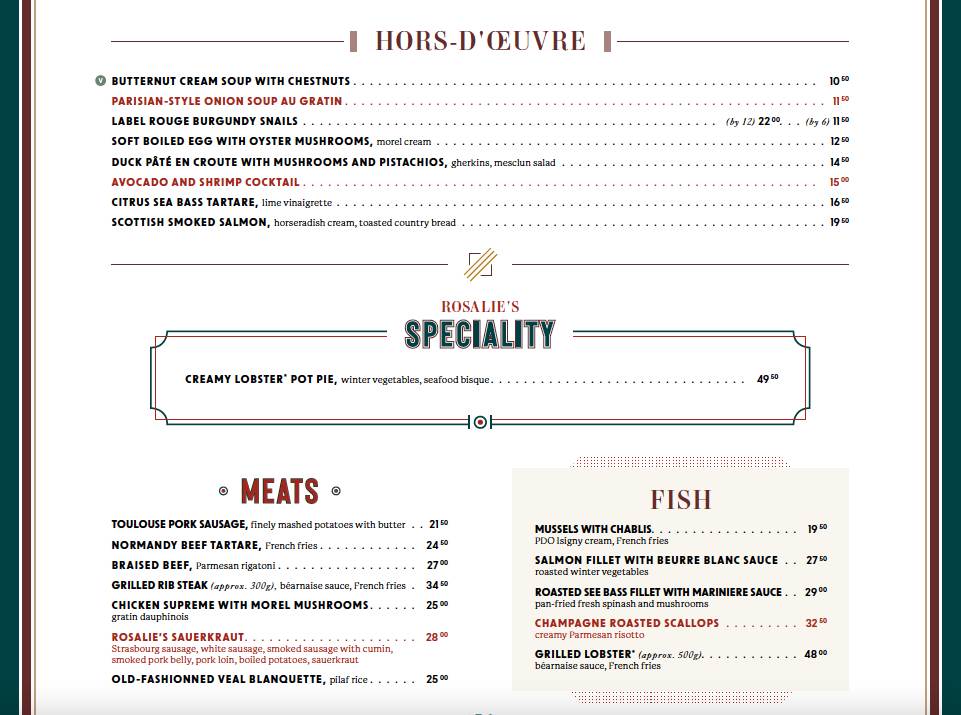 Brasserie Rosalie Now Open at Disney Village at Disneyland Paris - LaughingPlace.com