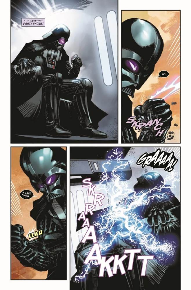 Comic Review - The Dark Lord of the Sith Takes On the "Dark Droids ...