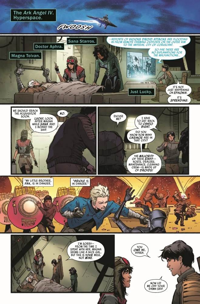 Comic Review - The Scourge Comes for Industrialist Domina Tagge in ...