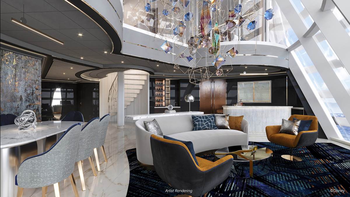 Forward and Aft Funnels Installed on Disney Treasure - LaughingPlace.com