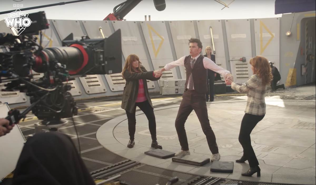 Go Behind the Scenes of “The Giggle” with New “Doctor Who” Featurette ...