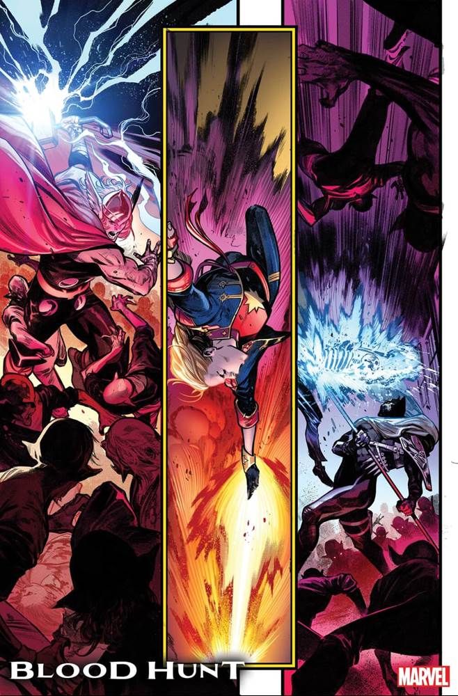 Heroes Assemble in the Shadows in First Look at Marvel's "Blood Hunt ...