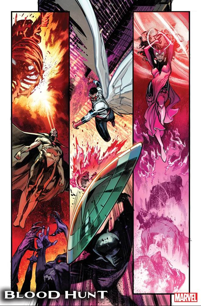 Heroes Assemble in the Shadows in First Look at Marvel's "Blood Hunt ...