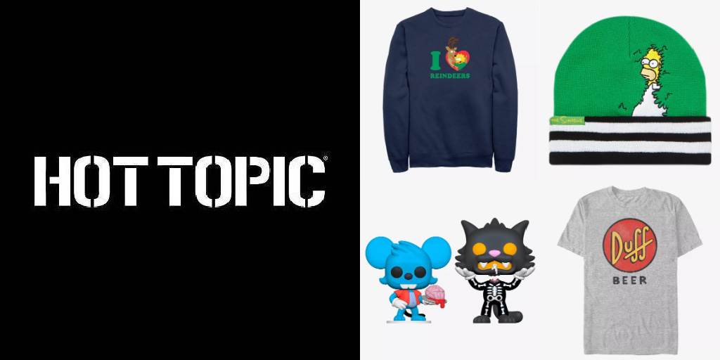 "The Simpsons" at Hot Topic – Apparel, Funko, and Donut Accessories
