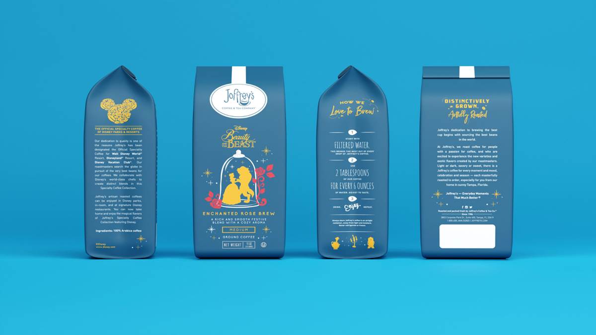 Joffrey’s Coffee Introduces “Beauty and the Beast" Enchanted Rose Brew ...