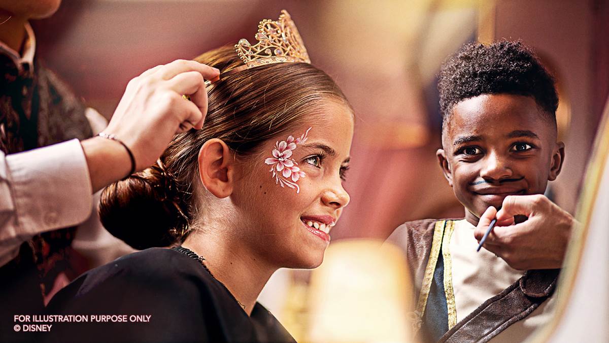 Kids Can Look the Part With My Royal Dream Makeovers at the Disneyland ...
