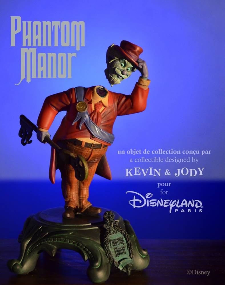 New Phantom Manor Figure From Kevin & Jody To Debut at Disneyland Paris ...