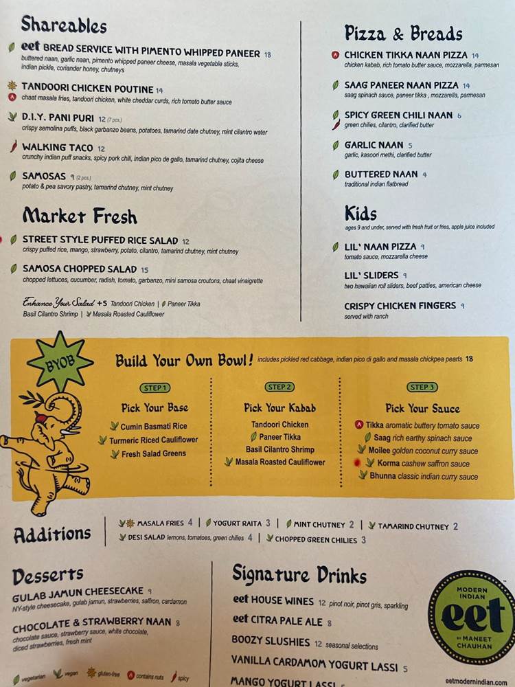 Photos: eet by Maneet Chauhan Now Open at Disney Springs ...