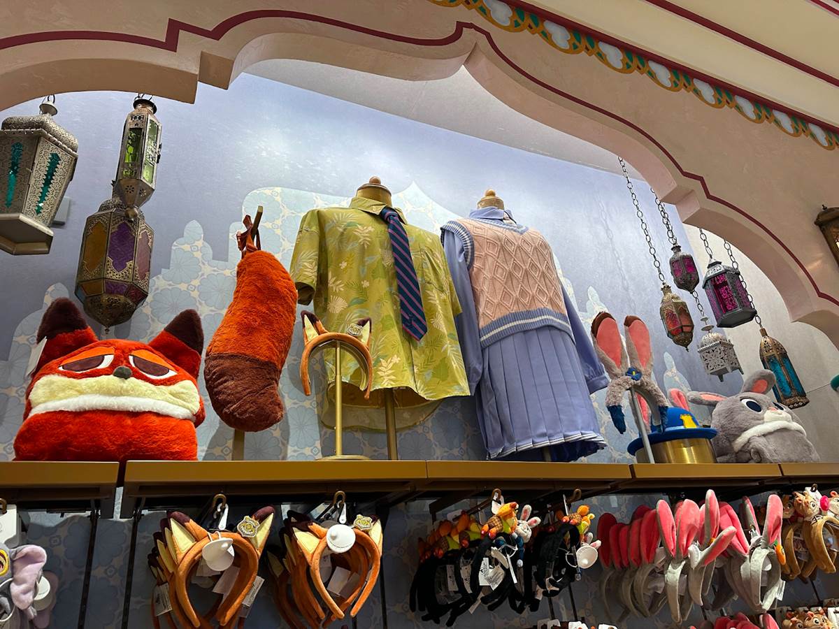Photos: Exclusive Zootopia Merchandise Available in the New Land at ...
