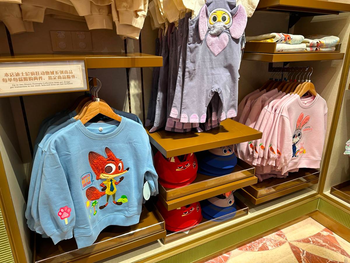Photos: Exclusive Zootopia Merchandise Available in the New Land at ...