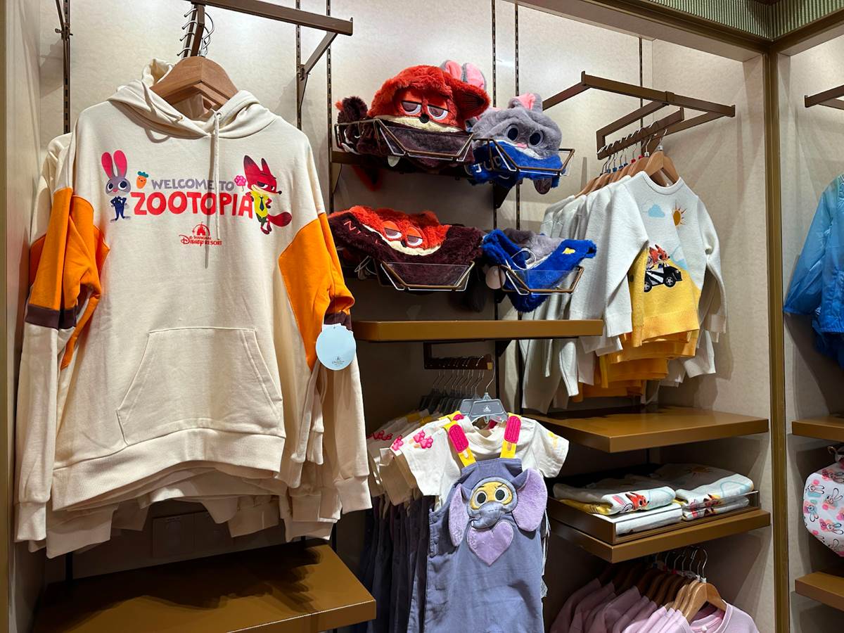 Photos: Exclusive Zootopia Merchandise Available in the New Land at ...