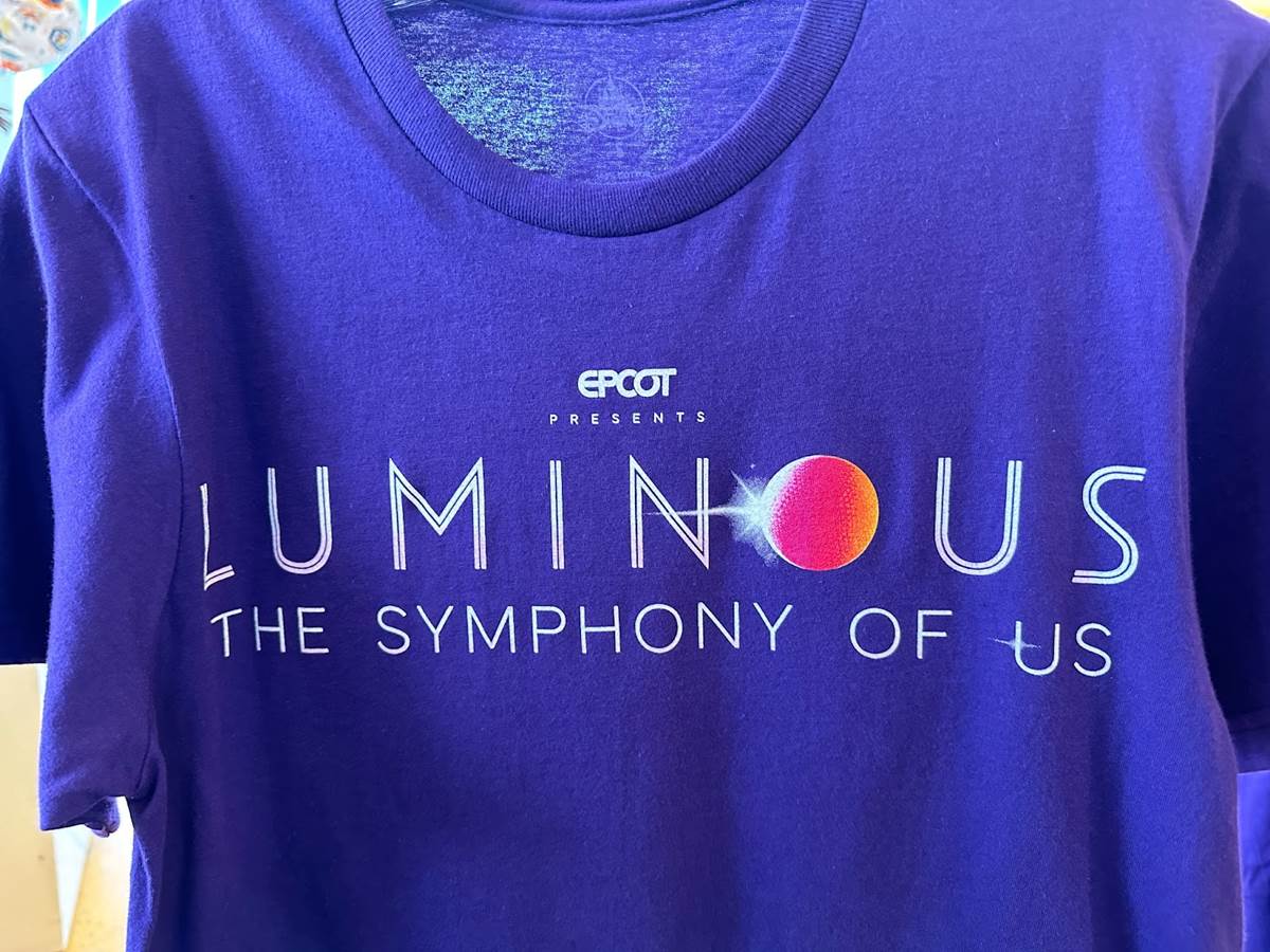 Photos: “Luminous The Symphony of Us” Merchandise Arrives at EPCOT ...