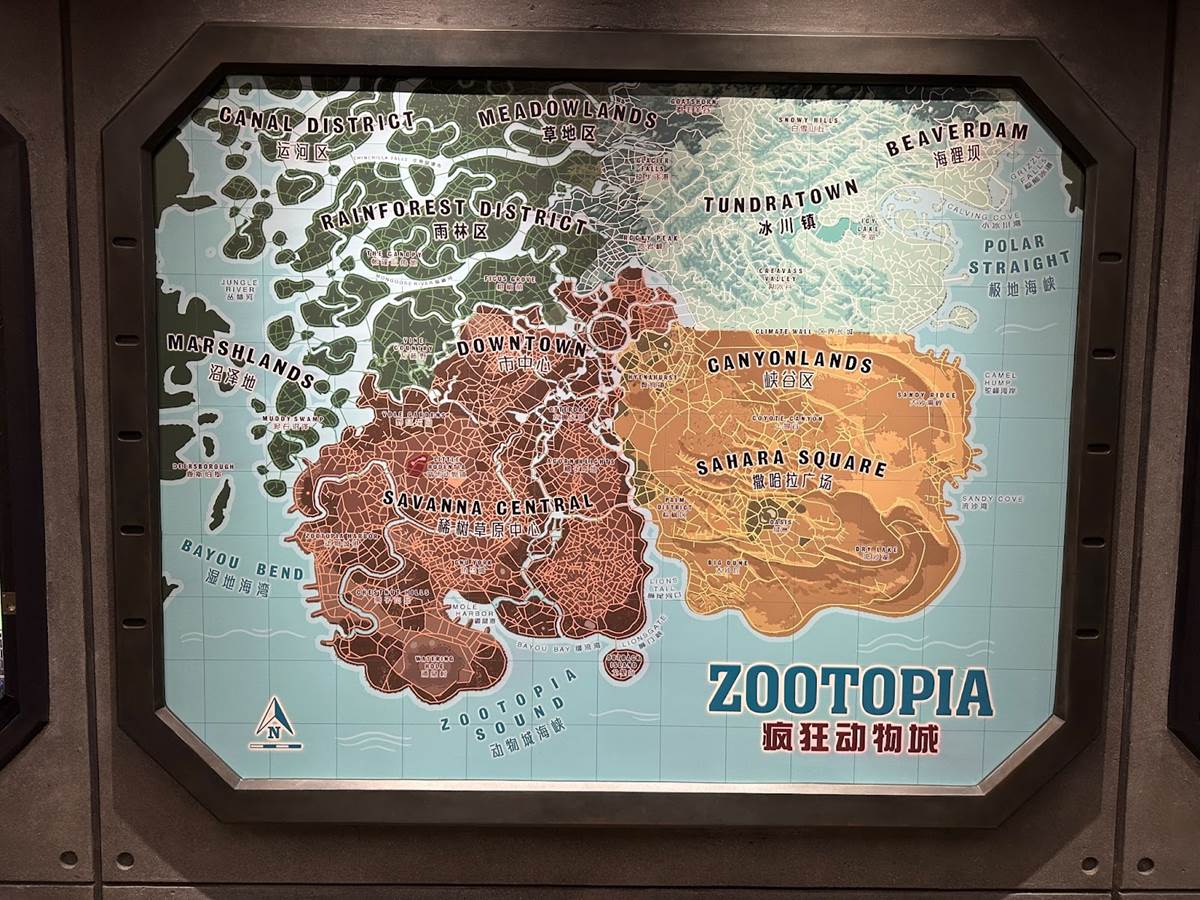 Photos / Video – Full Ride-Through and Photo Tour of Zootopia: Hot ...
