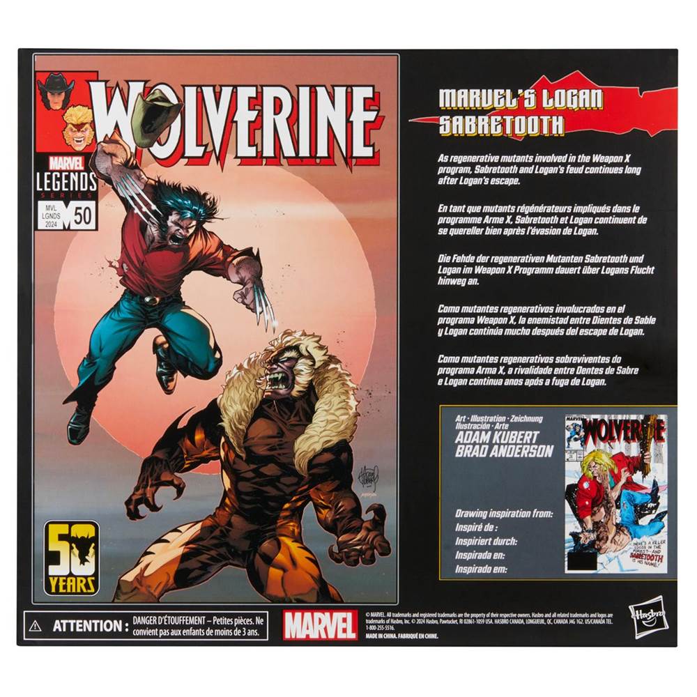 Pre-Orders Open for Wolverine 50th Anniversary Marvel Legends Figures