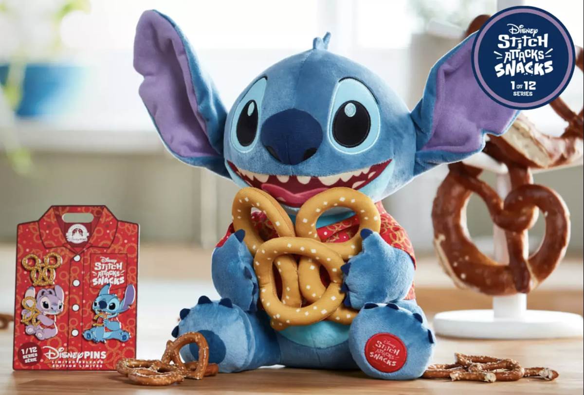 Stitch Attacks Snacks Collection - Mickey Mouse Pretzels