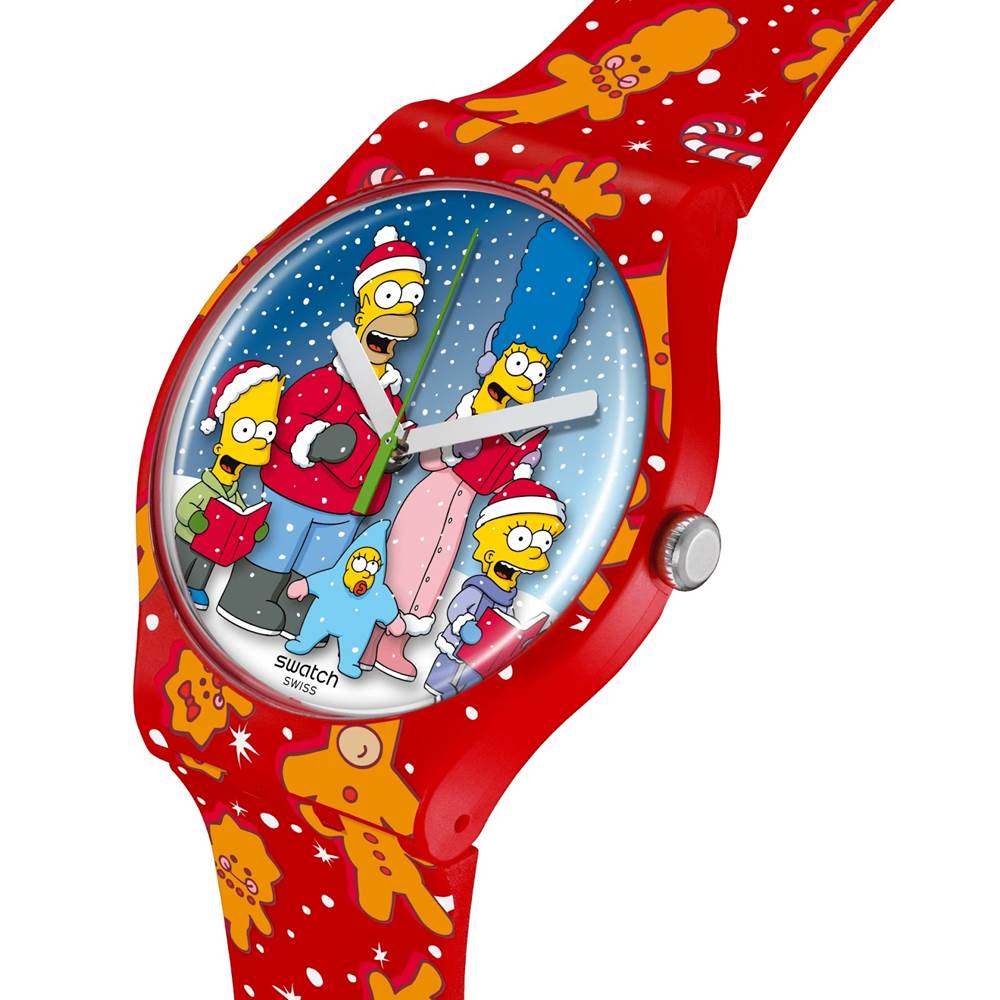 Swatch Swings by Springfield with Timepieces Inspired by "The Simpsons"